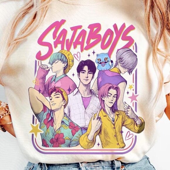 Shirts | Kpop Saja Boys Shirt Kpop Demon Hunters Shirt Demon Hunters ...